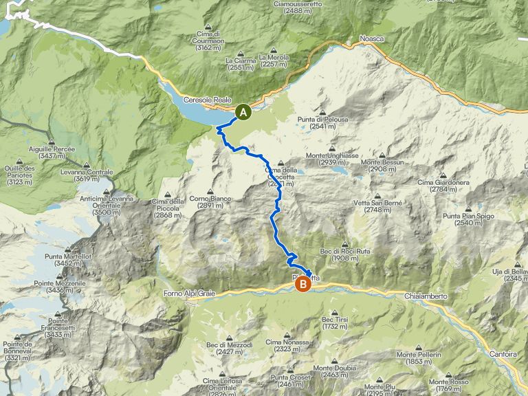 Stage 13: Borgata Brengi di Ceresole Reale to Frazione Pialpetta di ...